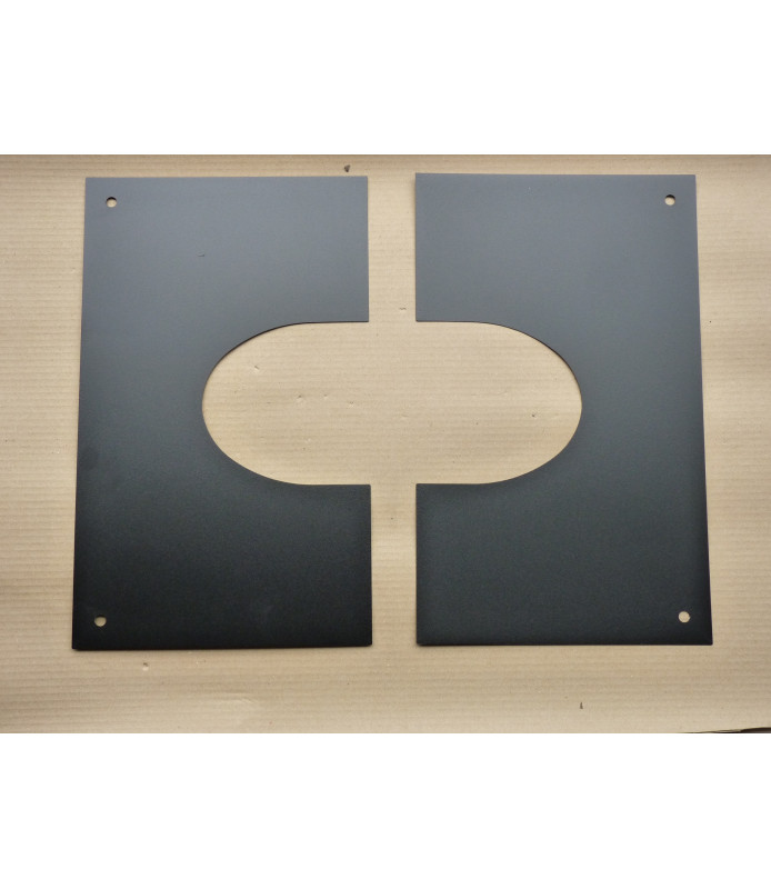 Plaque De Finition Plafond Pour Poele A Bois